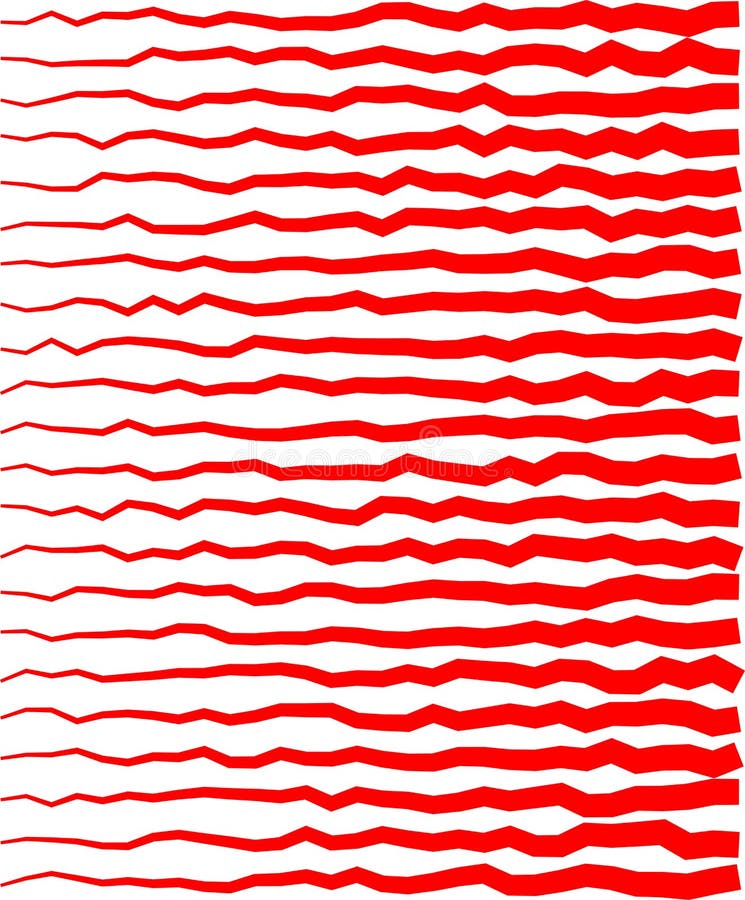 Red gradation scale line stock vector. Illustration of abstract - 198472083