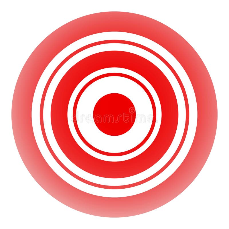 Target simple icon stock vector. Illustration of goal - 79849526