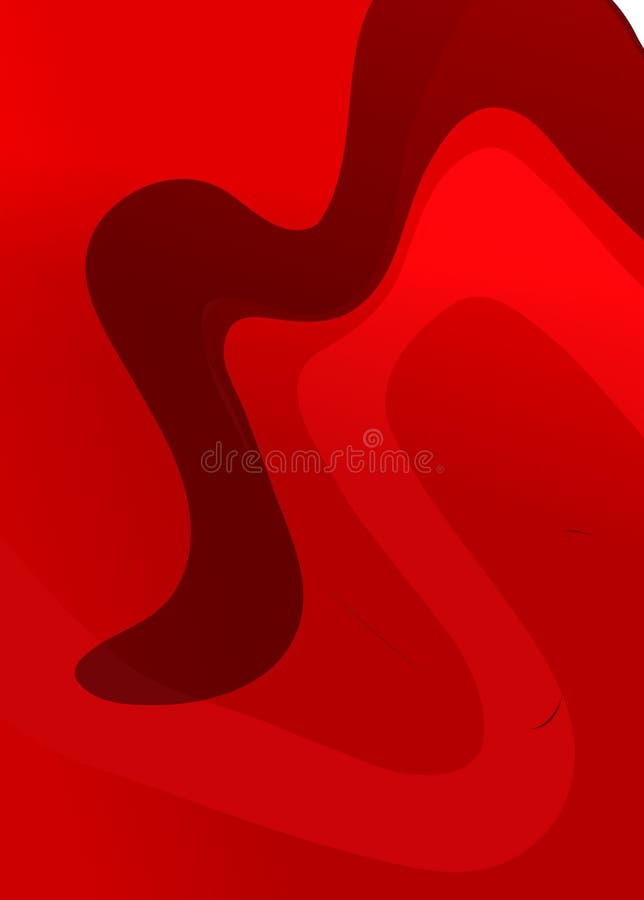 Red Vignette Background