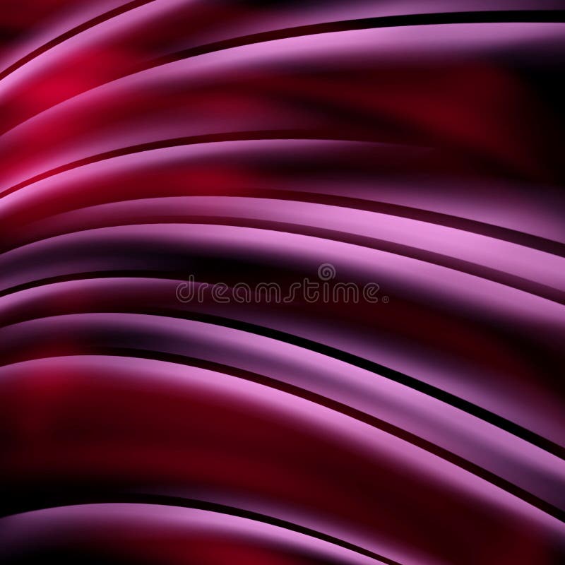 Red Gradient Background. Stripes Wavy with a Purple Shadow. Stock ...