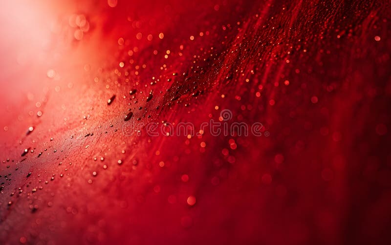 Red Gradient Background with Water Drops Stock Illustration ...