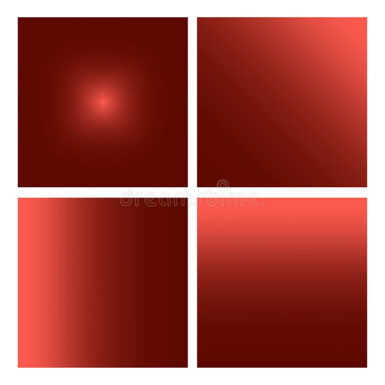 Red Gradient Backgrounds Collection. EPS 10 Stock Vector - Illustration ...