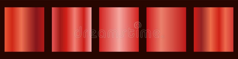 Red Gradient Collection for Your Design.Vector Set of Red Gradients ...