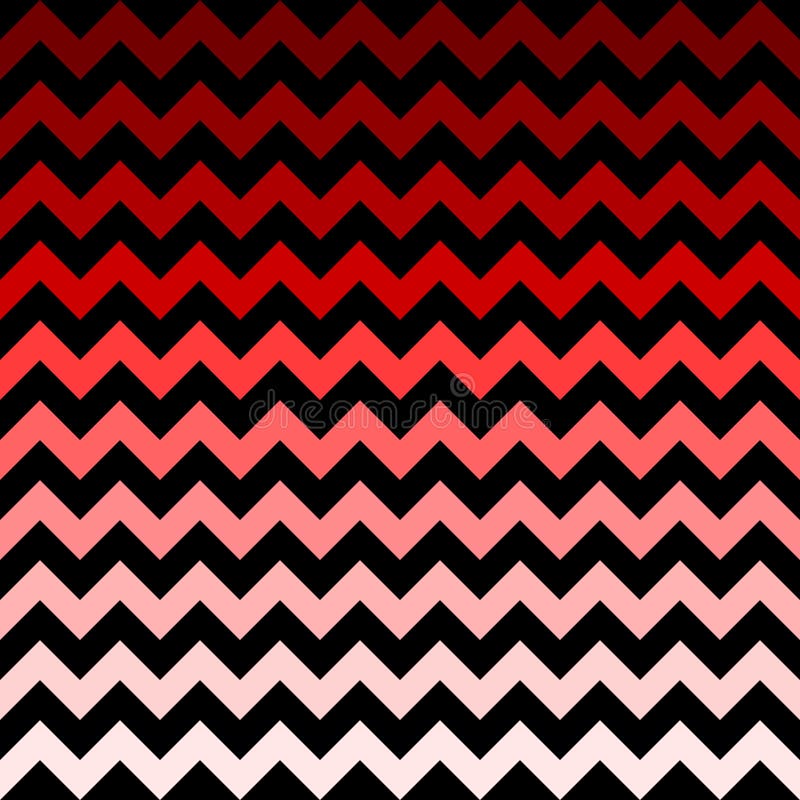 Red Gradient Contour Abstract 3d Geometrical Cubes Seamless Pattern ...