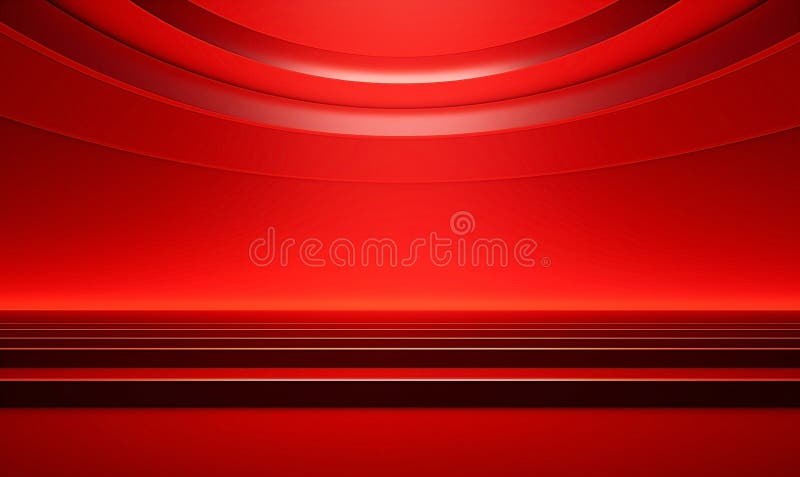Red Gradient Light Abstract Background. Stage Lights Red Background ...