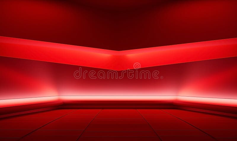 Red Gradient Light Abstract Background. Stage Lights Red Background ...