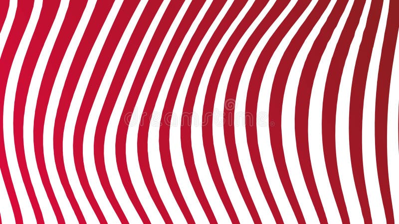 Red Gradient Wavy Stripes, Seamless Looping. Stock Footage - Video of ...