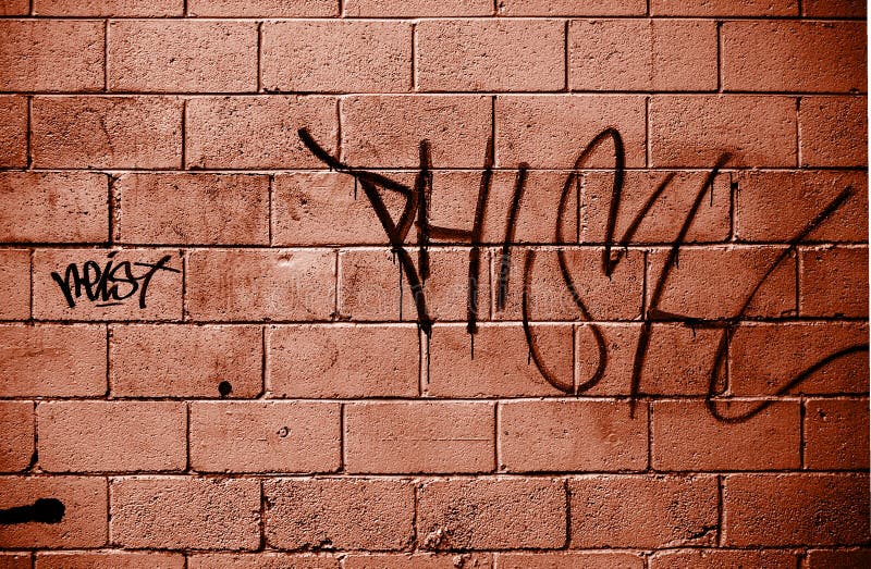 Red Graffiti stock photo. Image of graphity, color, expression - 2951680