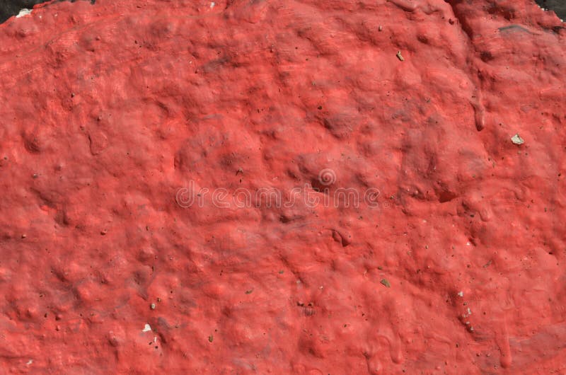 Red graffiti paint stock image. Image of bright, rough - 77708787