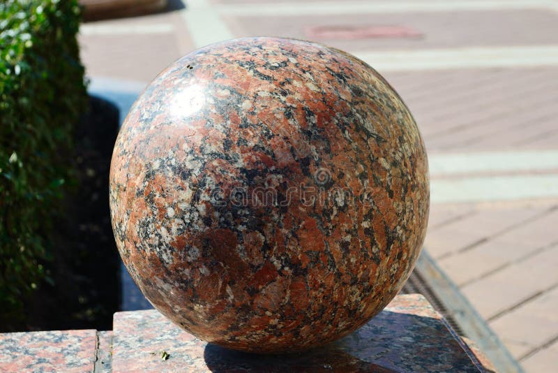 Sphere granite stock photo. Image of decorative, granite - 16781266