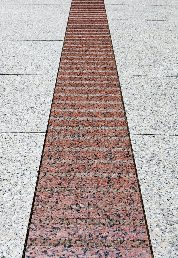 Red granite stripe stock photo. Image of pathway, granite - 21028986