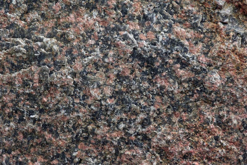Red Granite Texture Background. Abstract Natural Stone Pattern. Close ...