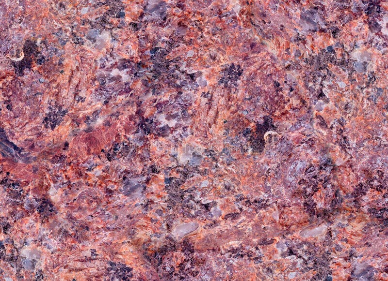 Red granite texture macro stock image. Image of pebble - 81726175
