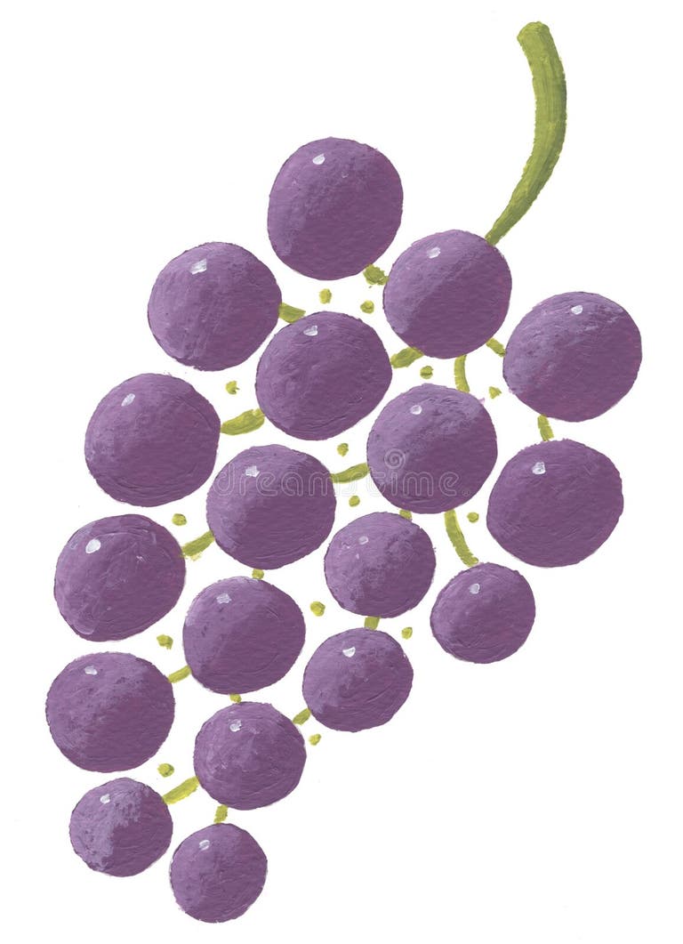 Single Juicy Red Grape Stock Illustrations – 430 Single Juicy Red Grape ...