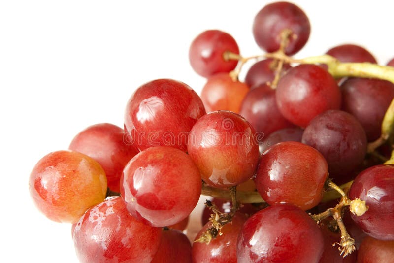 Red apple and grape stock photo. Image of apple, snack - 25443270