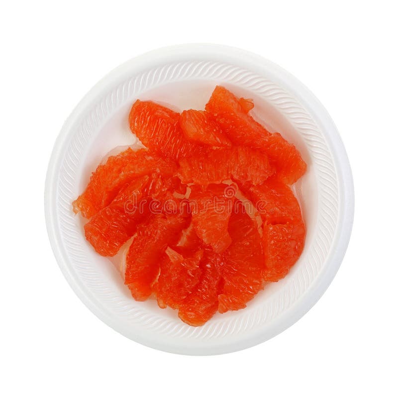 Red Grapefruit Slices Paper Plate Stock Photos - Free & Royalty-Free ...