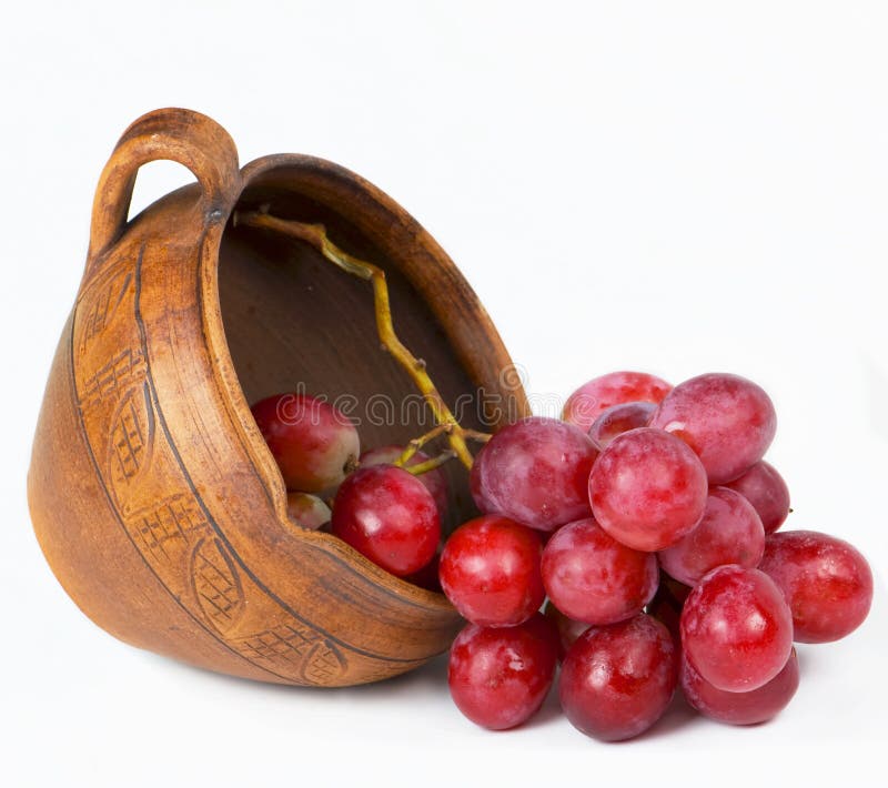 Red grapes stock photo. Image of autumn, close, juicy - 20669556