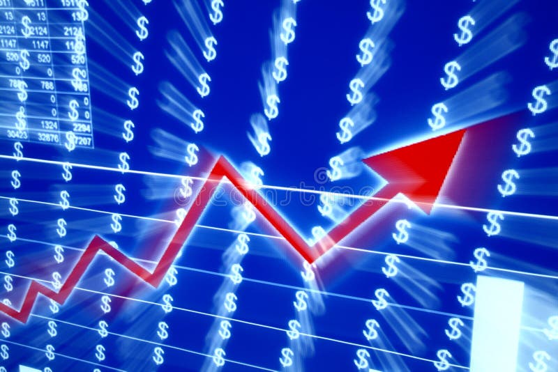 Marketing Business Sales Graph Stock Illustration - Illustration of ...