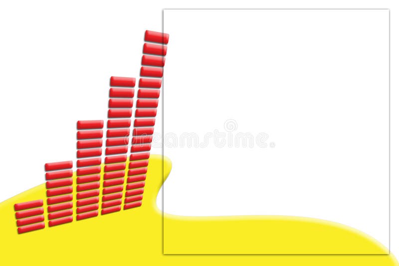 Red Graph - Graphic Picture. Image: 3957293