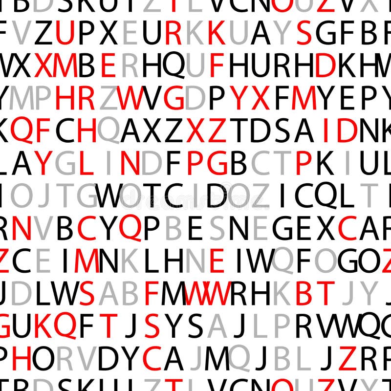 Letters Random White Background Stock Illustrations – 1,559 Letters ...