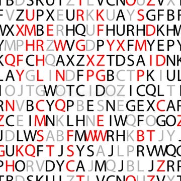 Page Random Letters Stock Illustrations – 147 Page Random Letters Stock ...