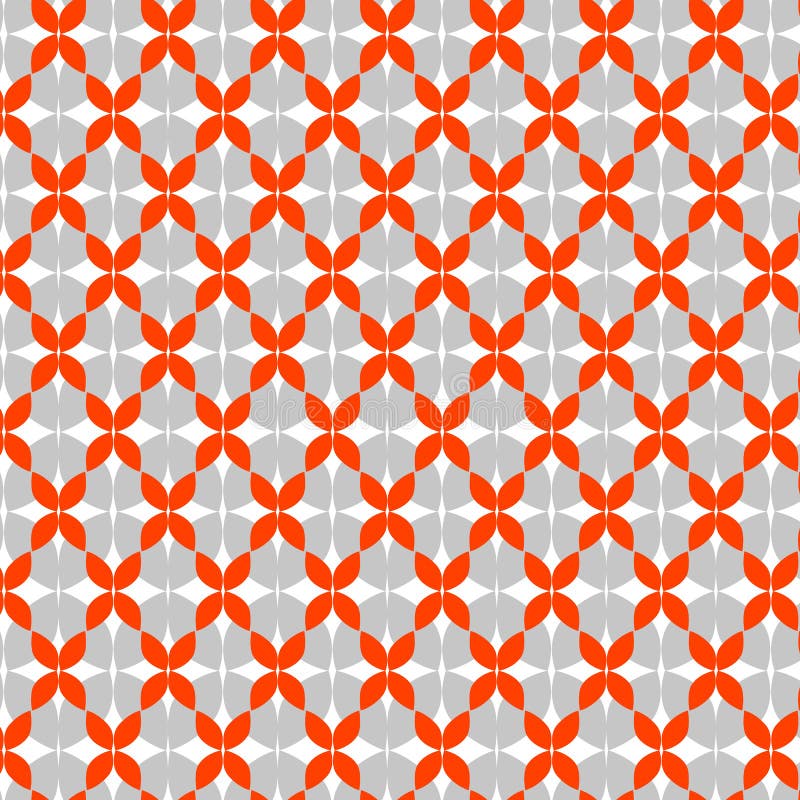Red and Gray. Geometric Seamless Pattern. Textile Design Stock Vector ...