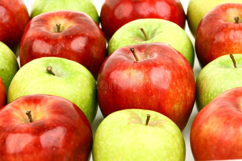 Green apples stock image. Image of pattern, large, repetition - 16587683