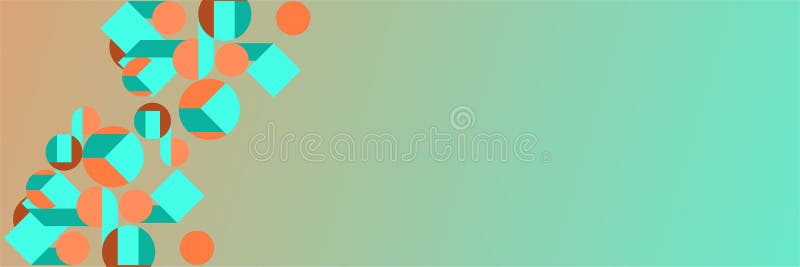 Red and Green Banner Background. Vector Abstract Graphic Design Banner ...