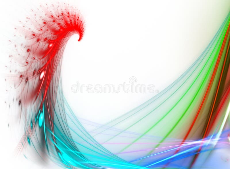 Red Green Blue Abstract Background 2 Stock Illustration - Illustration ...