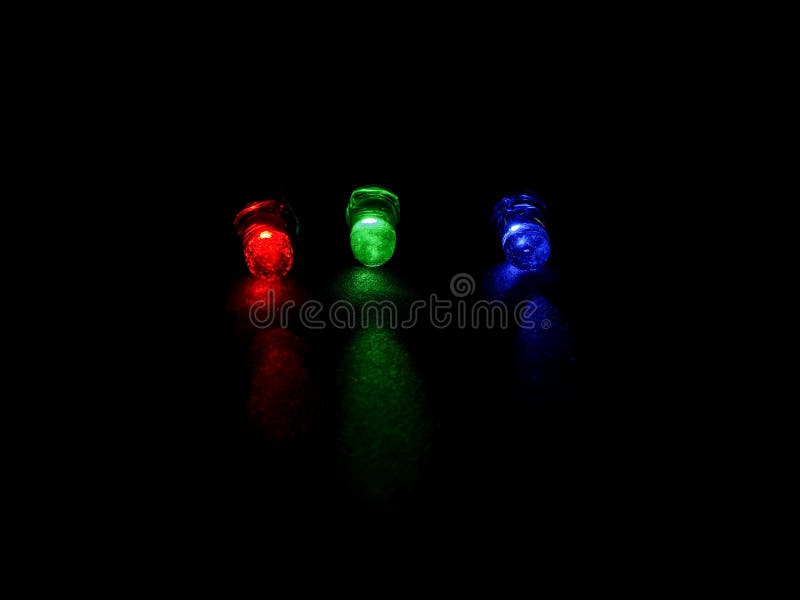 Red green and blue led stock image. Image of green, copy - 204360563