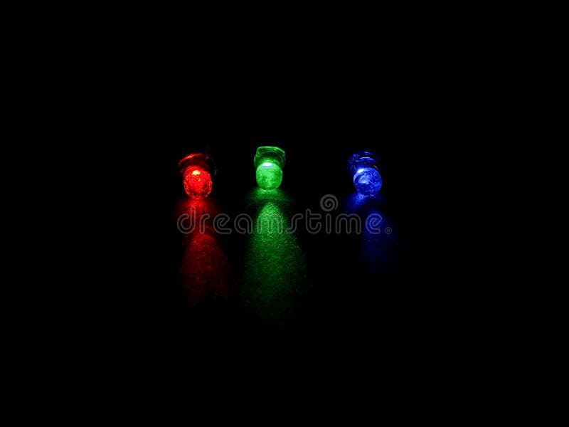 Red green and blue led stock image. Image of leds, diode - 207983445