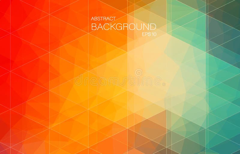 Red and Green Bright Color Background with Triangle Shapes for Web ...