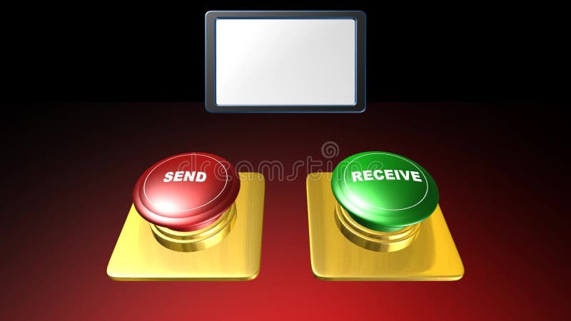 Animation of Message Icons Floating Against Stone Wall Background Stock ...