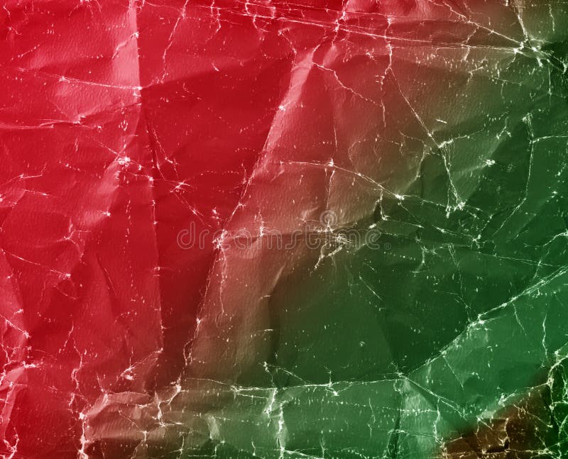 Red green crushed paper stock photo. Image of antique - 12672068