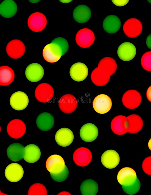 Red and Green Dots on Black Wallpaper Stock Image - Image of abstract ...