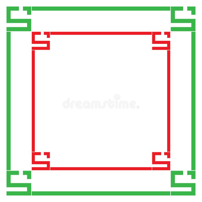 Simple Geometric Repeating Border Stock Illustrations – 2,786 Simple ...