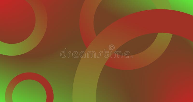 Red Green Gradient Abstract Background with Red Green Gradient Circles ...