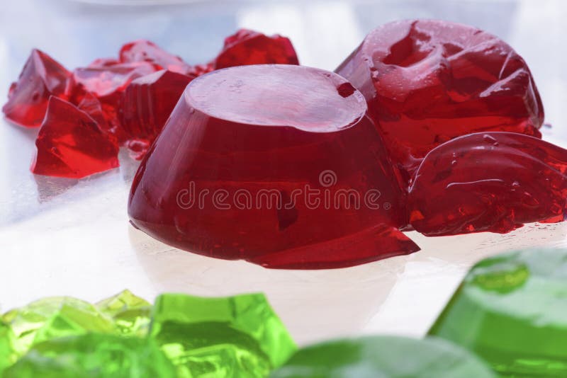 Red and green jelly stock photo. Image of delicious, jello - 94883738