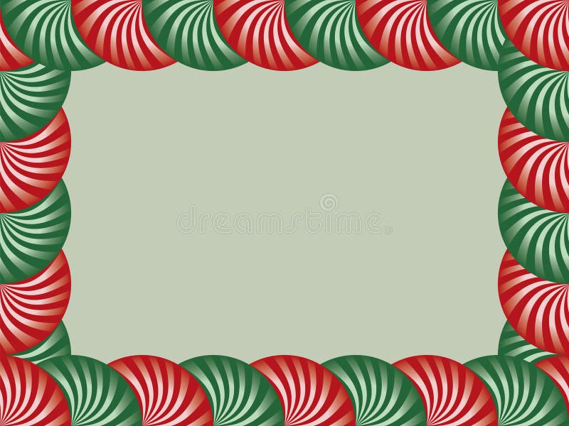 Peppermint Border Clipart