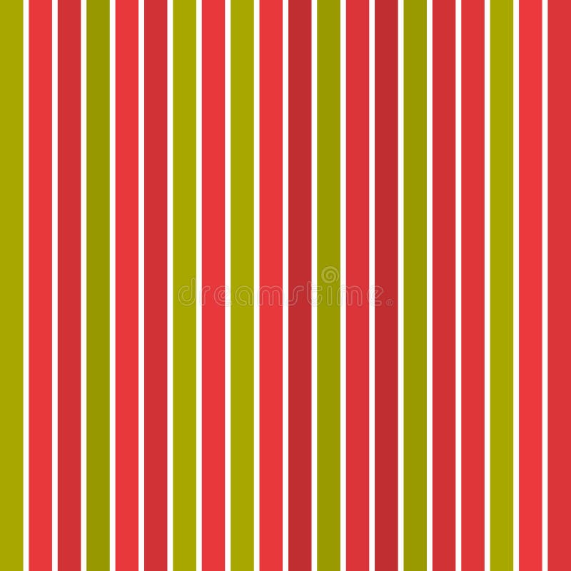 Red and Green Stripes with Christmas Trees Card Background Stock Vector ...