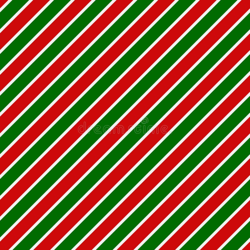 Red and Green Stripes Seamless Christmas Colors Pattern Stock Vector ...