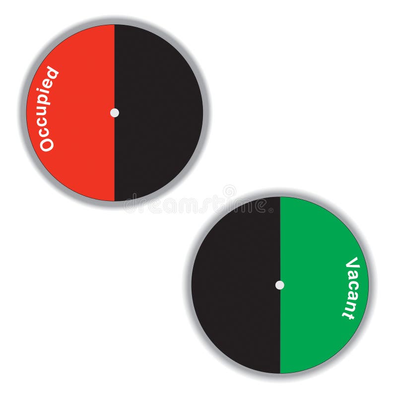 Occupied Sign Stock Illustrations – 602 Occupied Sign Stock ...