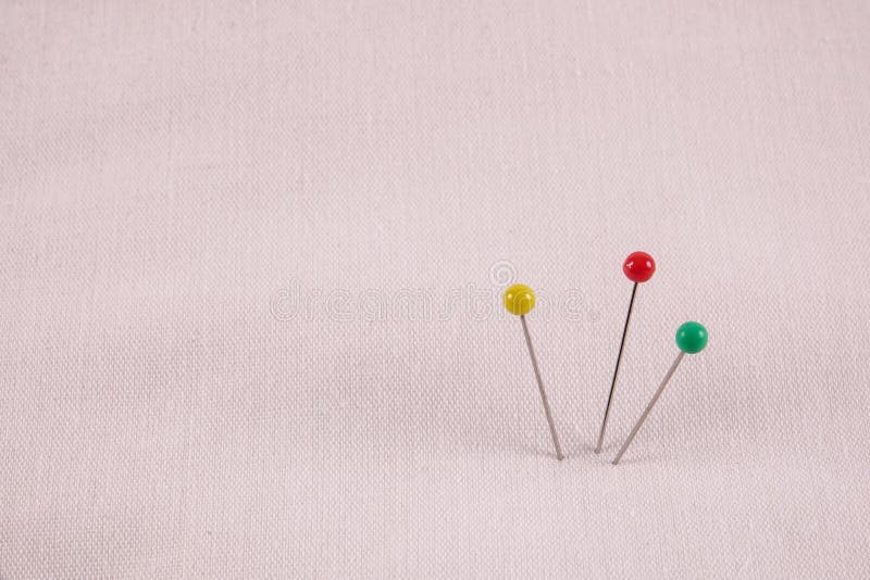 Red, Green and Yellow Pin Points Stock Image - Image of points, white ...