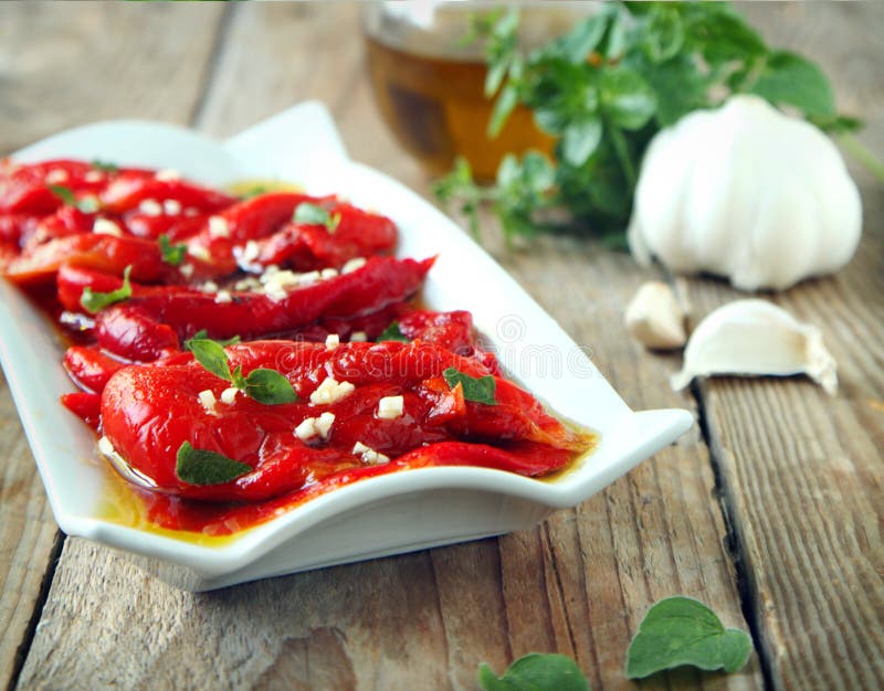 Red grilled pepper stock photo. Image of delicious, bell - 54784630
