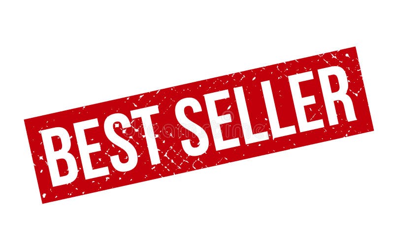 Grunge Red the Best Word Round Rubber Stamp on White Background Stock ...