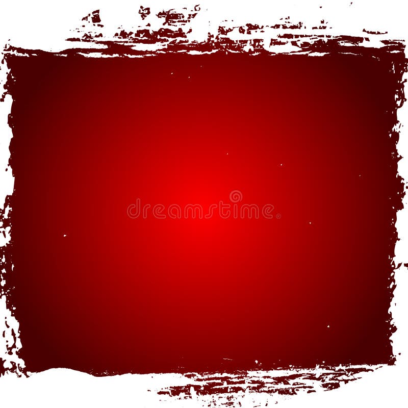 Red Grunge Border Png