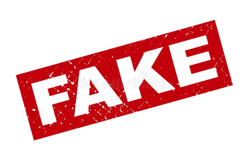 Fake Rubber Stamp. Fake Rubber Grunge Stamp Seal Vector Stock Vector ...