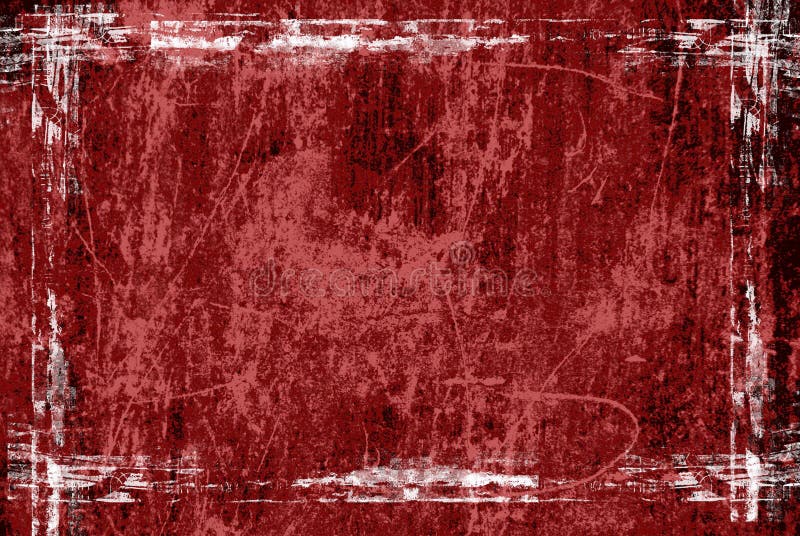 Red grunge frame stock illustration. Illustration of aged - 590324