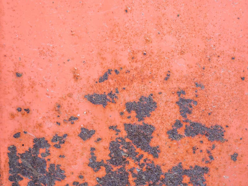 Red Grunge Steel with Metal Rust on Surface Texture Stock Photo - Image ...