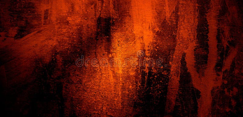 Red Grunge Texture. Abstract Scary Concrete, Horror Cement for ...